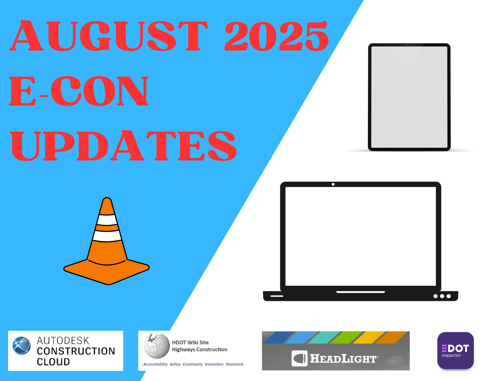 E-Construction Newsletter – August 2025 – HDOT.wiki – Highways ...